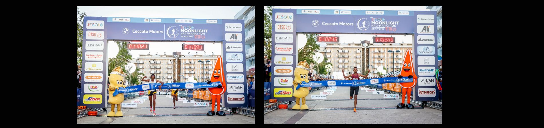 L’azzurro Eyob Faniel e la keniana Ruth Gitonga vincono la mezza ...